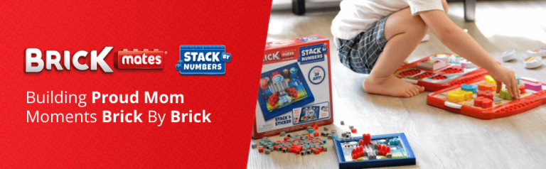 Brick Mates - Stack By Numbers - Rocket - Construction Engineering STEM ...